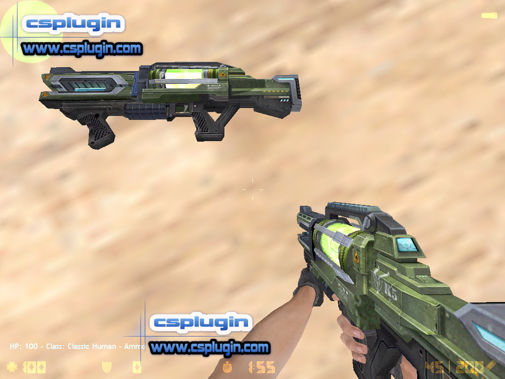 [ZP] Extra İtem: PlasmaGun - Counter Strike Plugins